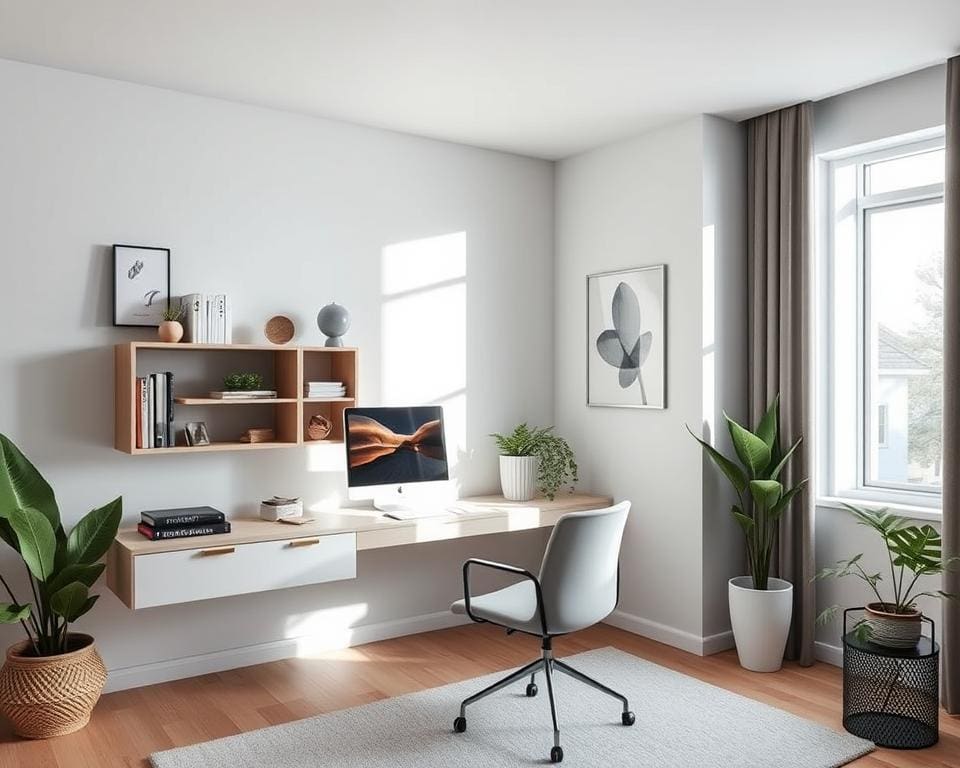 Space-saving wall desks for modern home offices | Supervivo